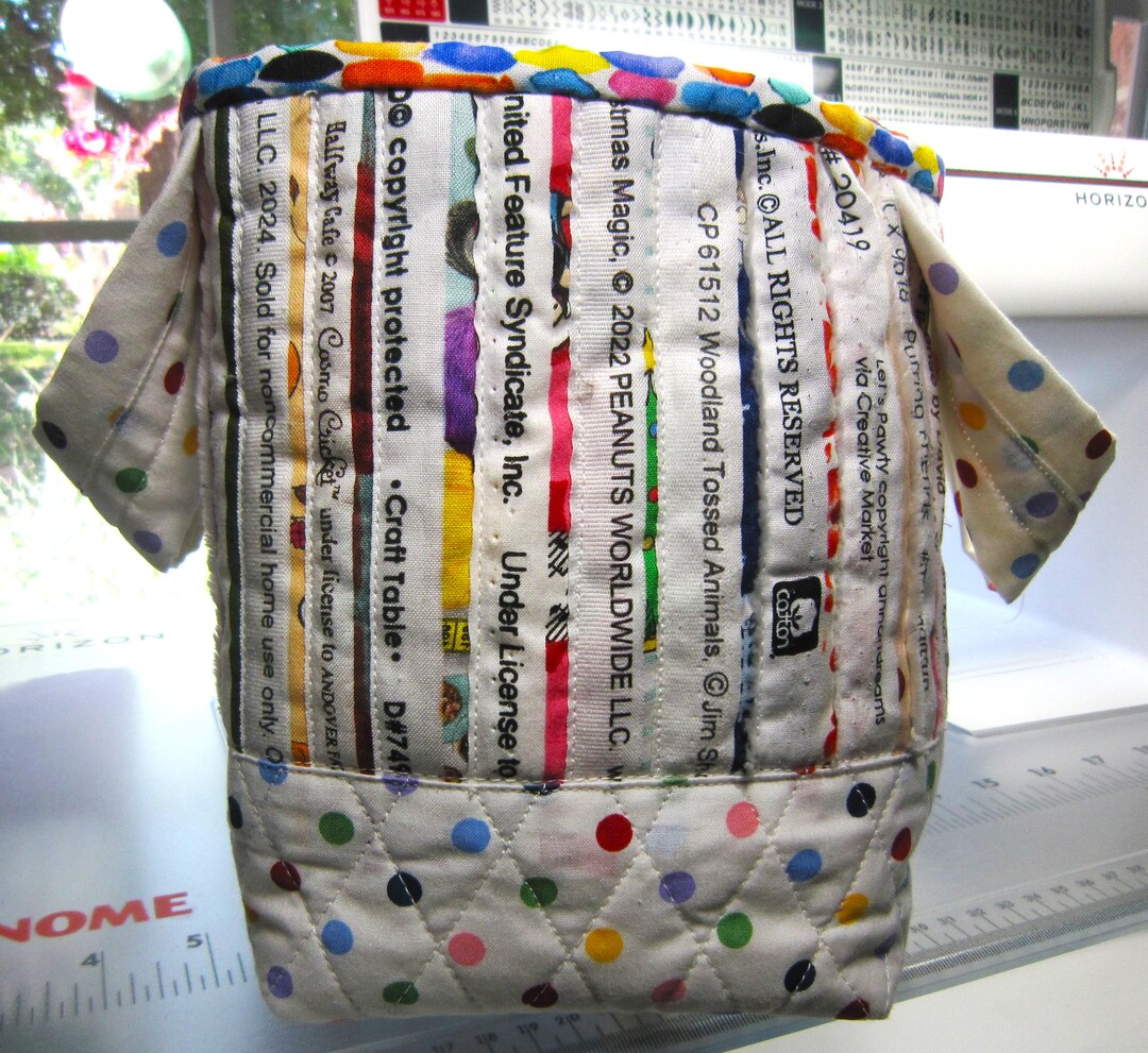 SELVAGE BUCKET From Quilts by Elena Amazing and Colorful Selvages - Etsy
