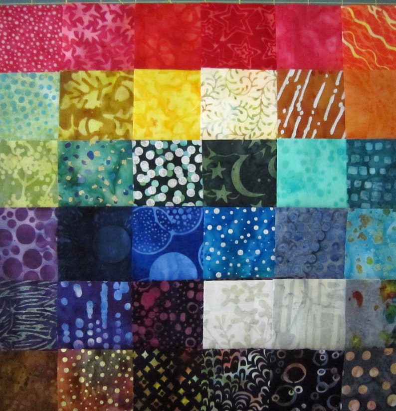 COLOR BLOCK Quilt Pattern to Make This Stunning Quilt Full Instructions ...