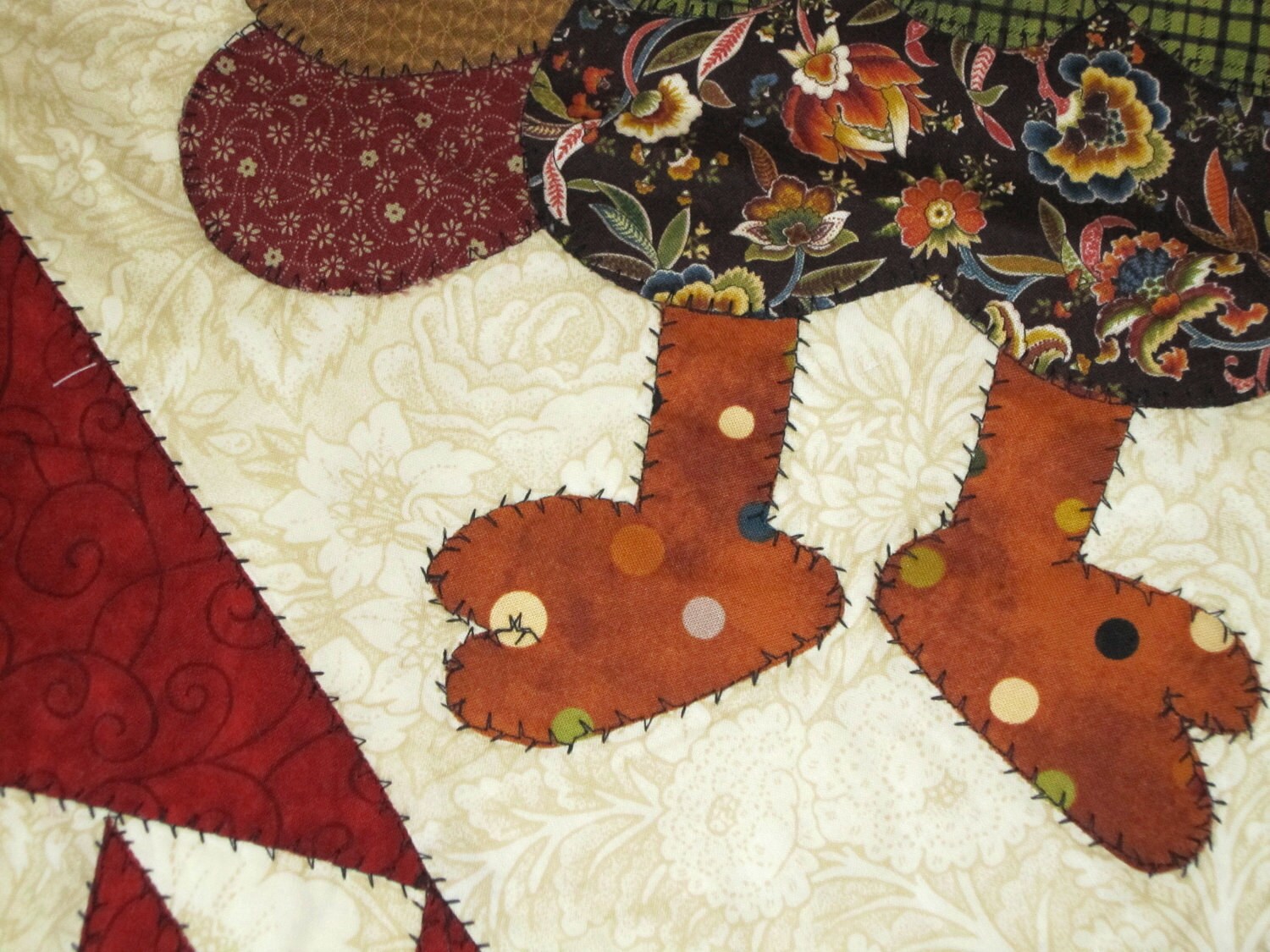 TURKEY LURKEY Thanksgiving Fall Quilt Pattern From Quilts by - Etsy