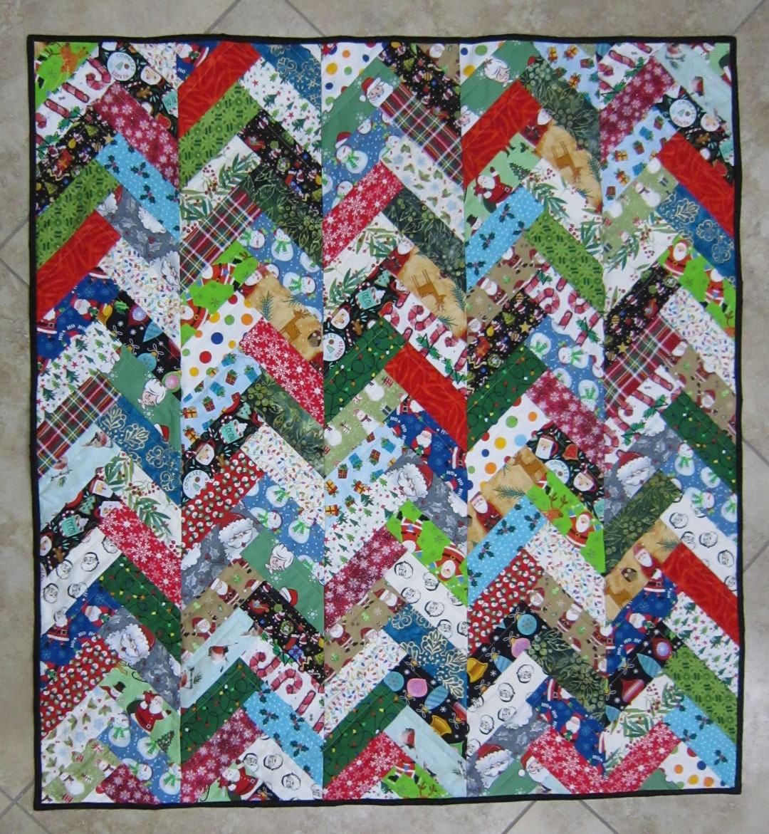 CHRISTMAS BRAID Baby Quilt From Quilts by Elena Over 25 Different ...