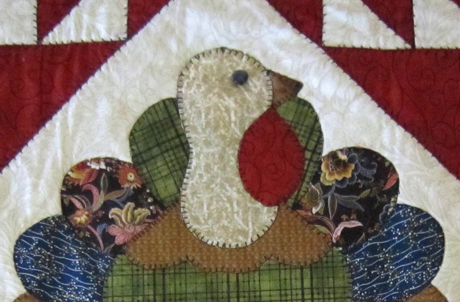 TURKEY LURKEY Thanksgiving Fall Quilt Pattern From Quilts by - Etsy