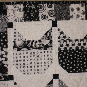 CATNIP Cat PDF Quilt Pattern From Quilts by Elena Cat Faces - Etsy