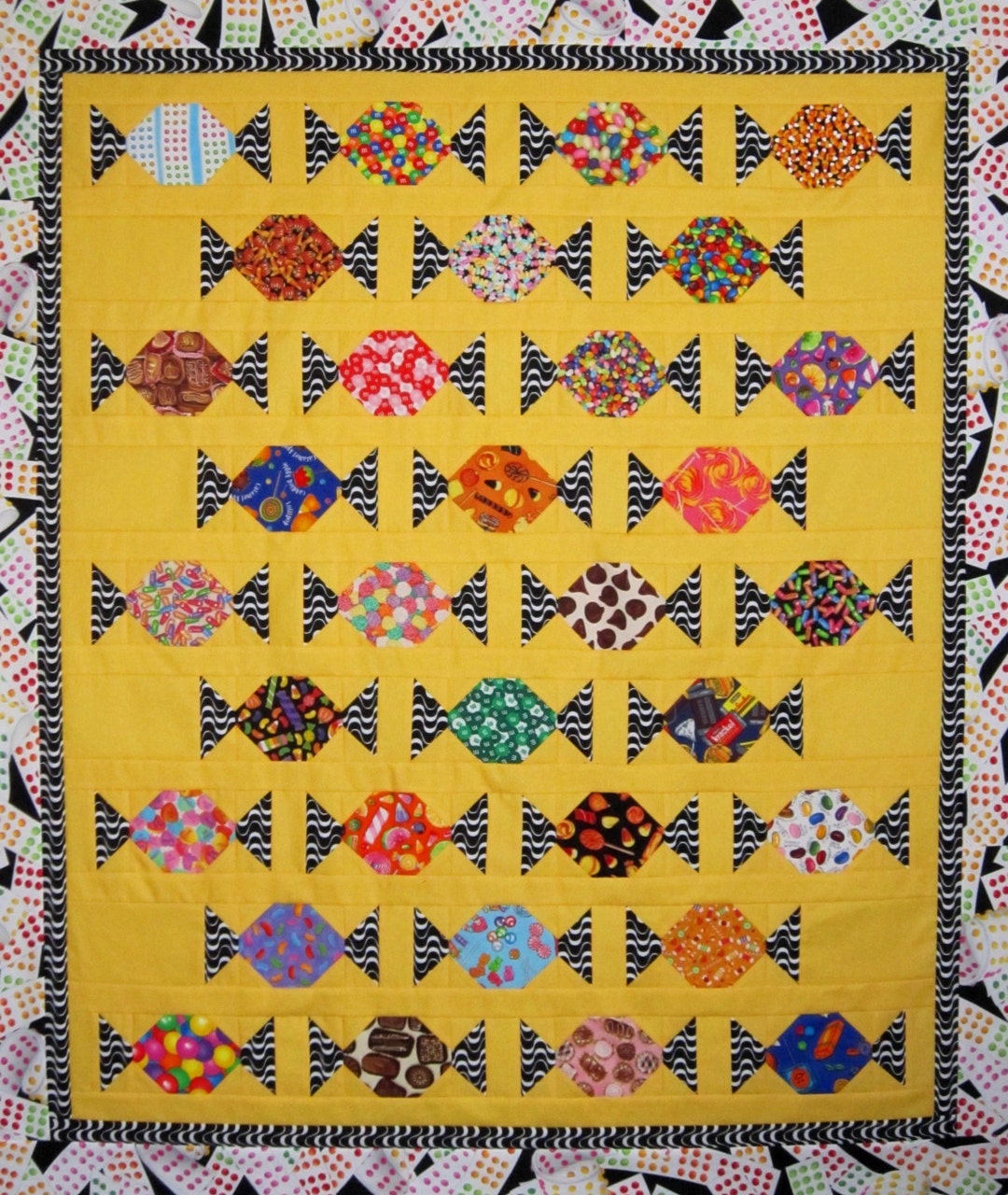 SWEET! Candy Quilt Pattern From Quilts by Elena Full Color Photos and ...