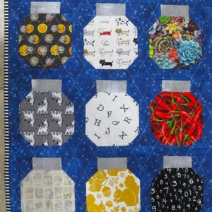 I SPY JARS Youth Quilt Wall Hanging Colorful and Fun for All Ages From ...