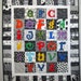 Learning My Abcs Alphabet Applique Quilt Pattern From Quilts by Elena ...