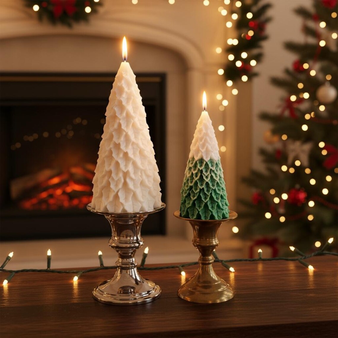 Christmas Tree Candle, 8 Types of Scented Holiday Decor | Fraser Fir ...