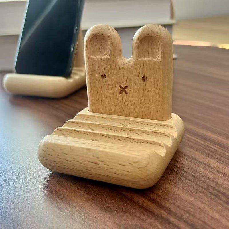 Wooden Bunny Stand - Etsy
