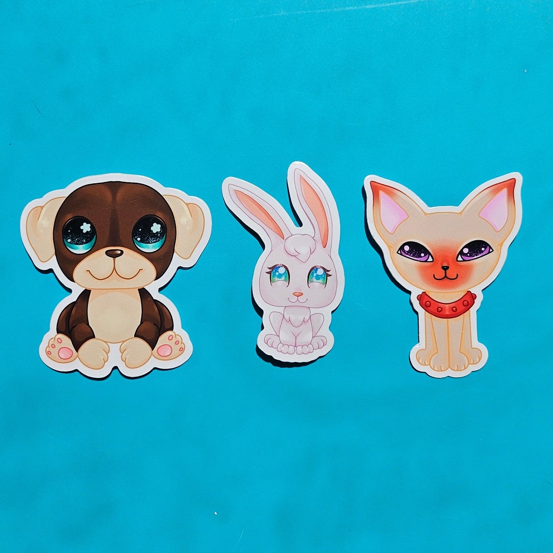 Littlest Pet Shop 3" Vinyl Stickers - Etsy