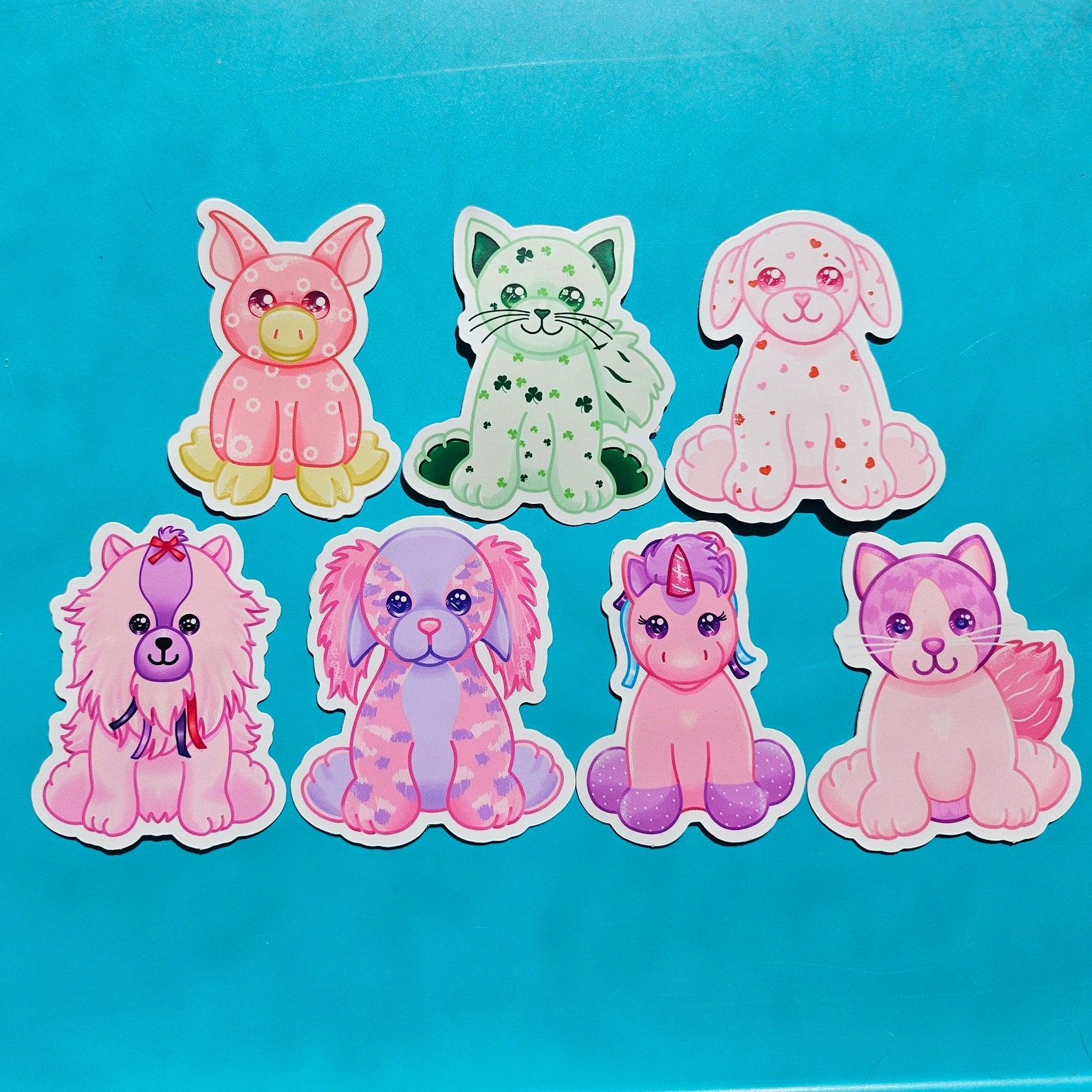 Webkinz 3" Vinyl Sticker Cuties - Etsy
