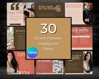 Event Planner Instagram Templates Event Planner Proposal Event Planner ...