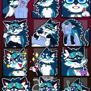 Vrchat Custom Stickers - Etsy
