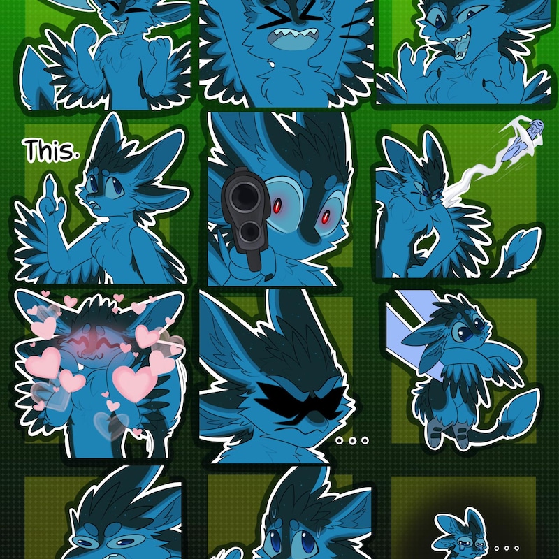 Vrchat Stickers - Etsy
