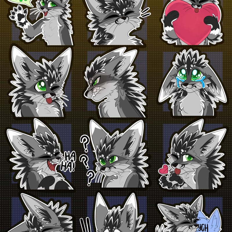 Vrchat Stickers - Etsy