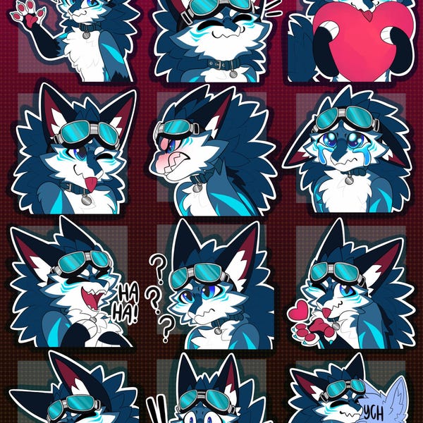 Vrchat Stickers - Etsy