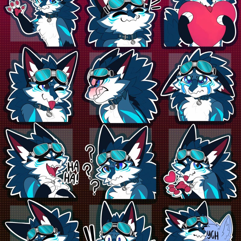 Vrchat Stickers - Etsy