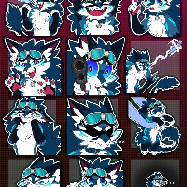 Vrchat Stickers - Etsy