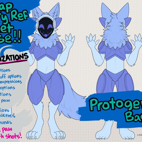 Furry Adopts Protogen - Etsy