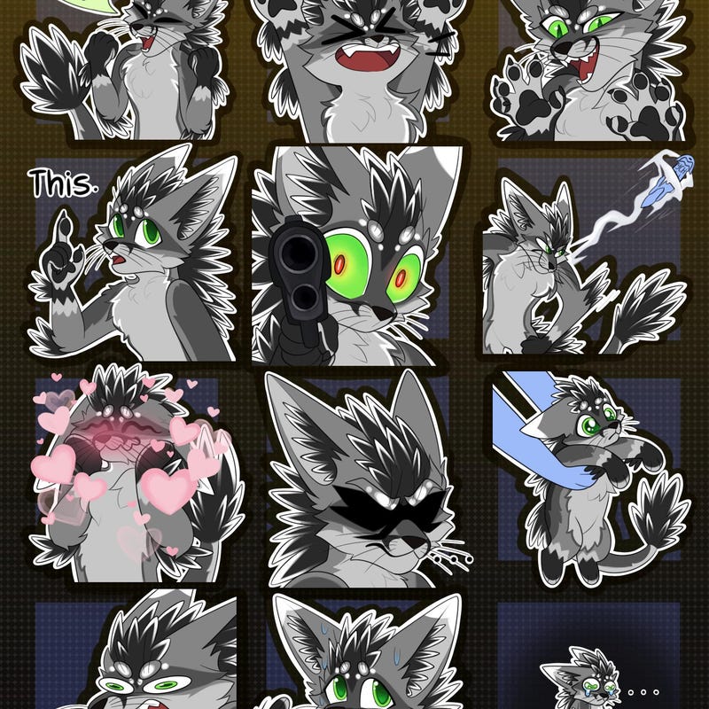 Vrchat Stickers - Etsy