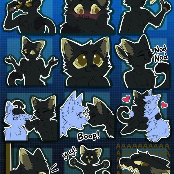 Furry Cats - Etsy