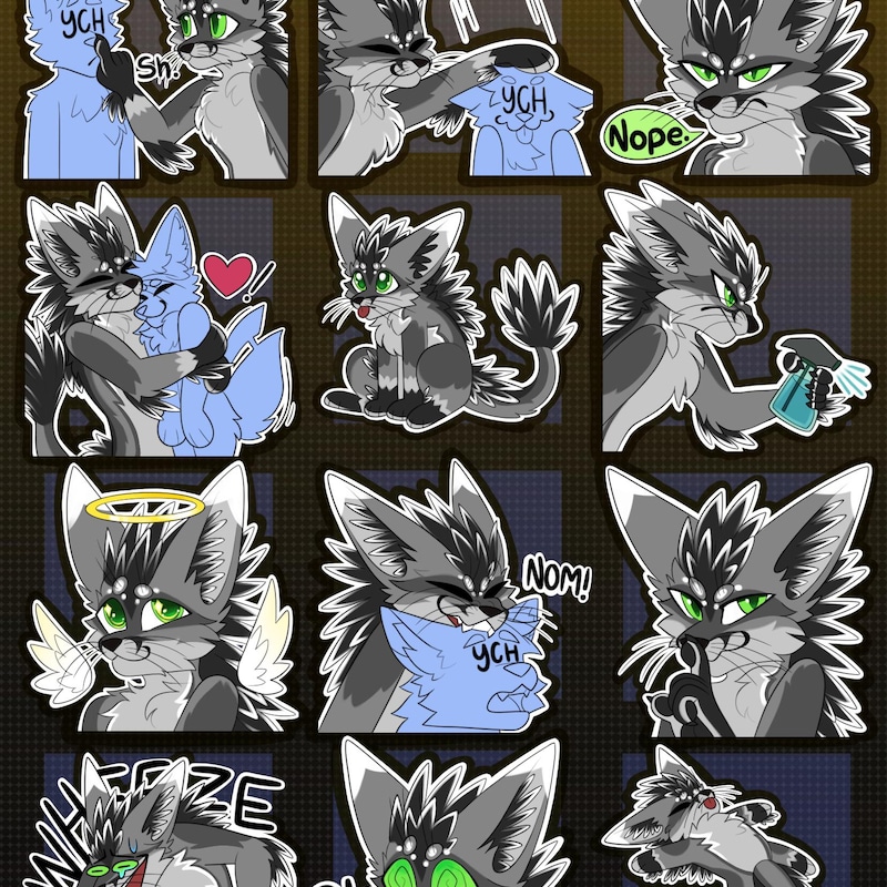 Vrchat Custom Stickers - Etsy