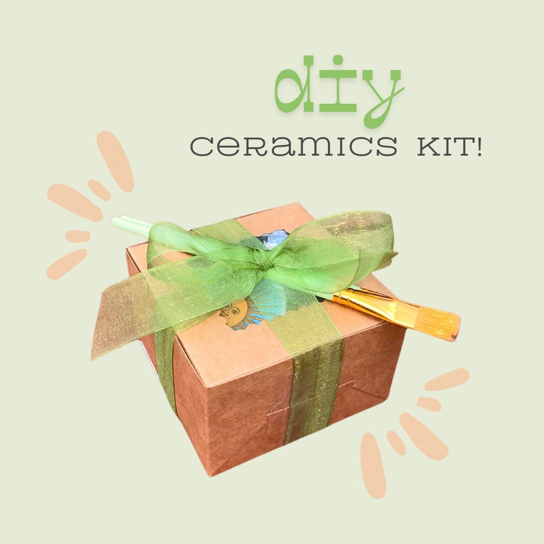Ceramics Kit! | Gift for Artist, Artsy Gift, Craft Kit, Creative ...