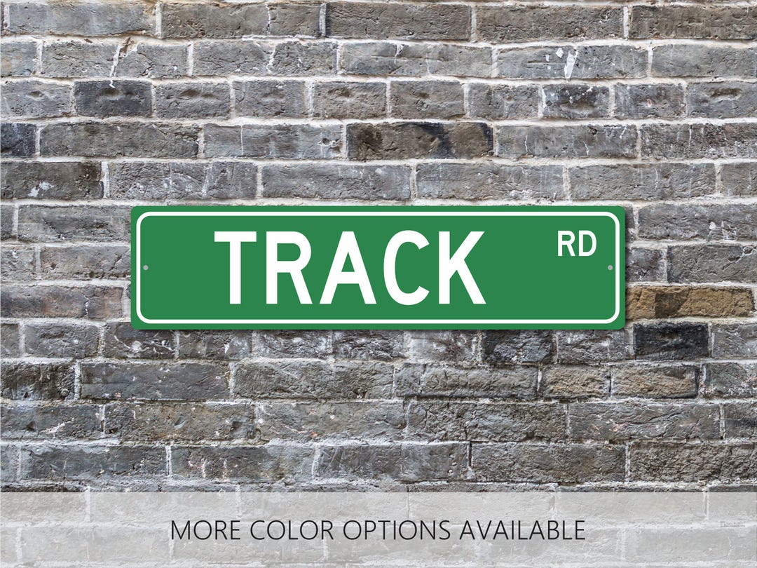 Track, Track and Field Decorations, Custom Street Sign, Track Coach ...