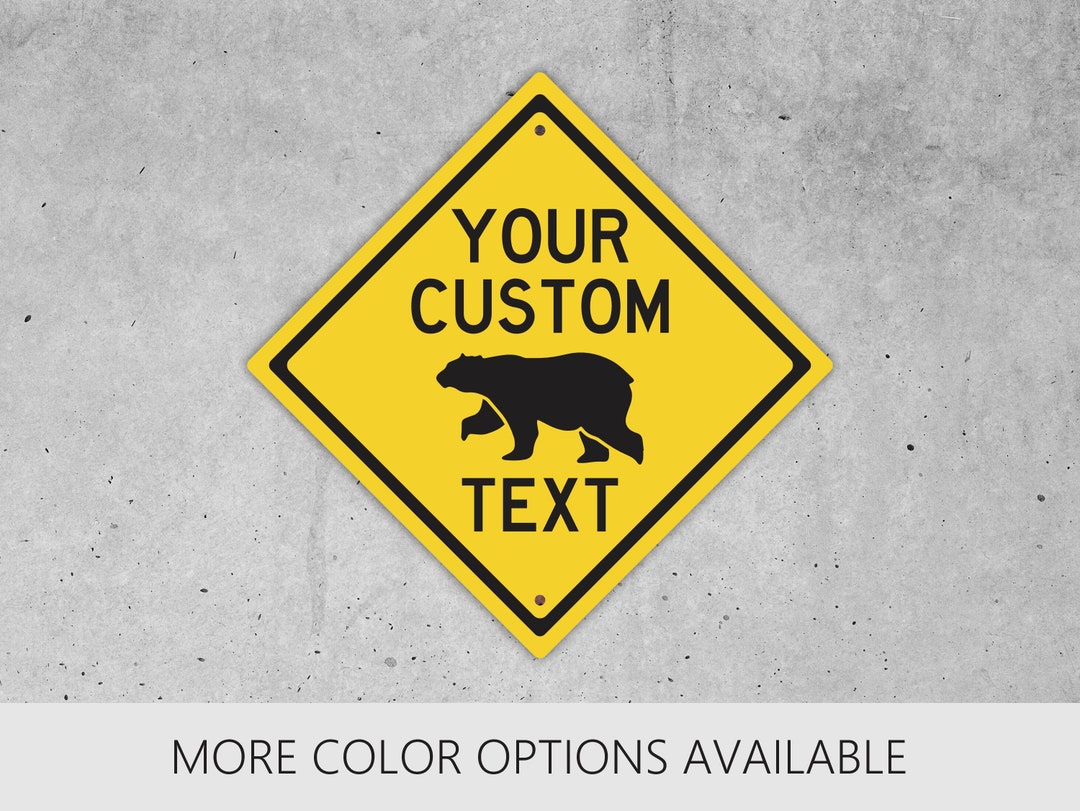 Custom Crossing Sign, Animal Crossing, Road Sign, Caution Sign, Custom ...