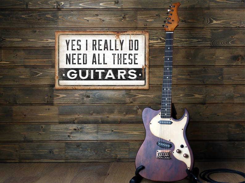 Guitar Metall Wall Art, Guitar Studio Decor, Music Room Decor, Music Lover Gift, Band Room Decor ...