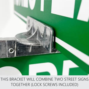 Street Sign Bracket - Etsy