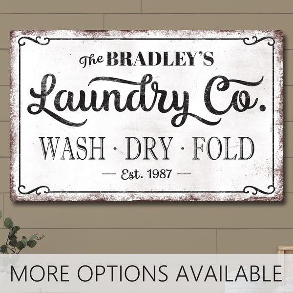 Laundry Room Sign - Etsy