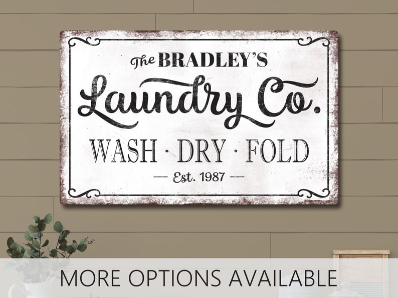 Wash Dry Fold Sign, Laundry Room Sign, Laundry Room, Laundry Room Decor ...