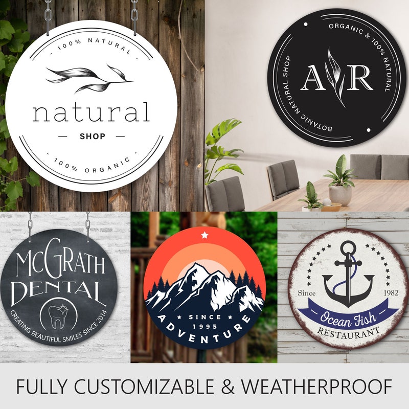 Outdoor Business Sign - Etsy