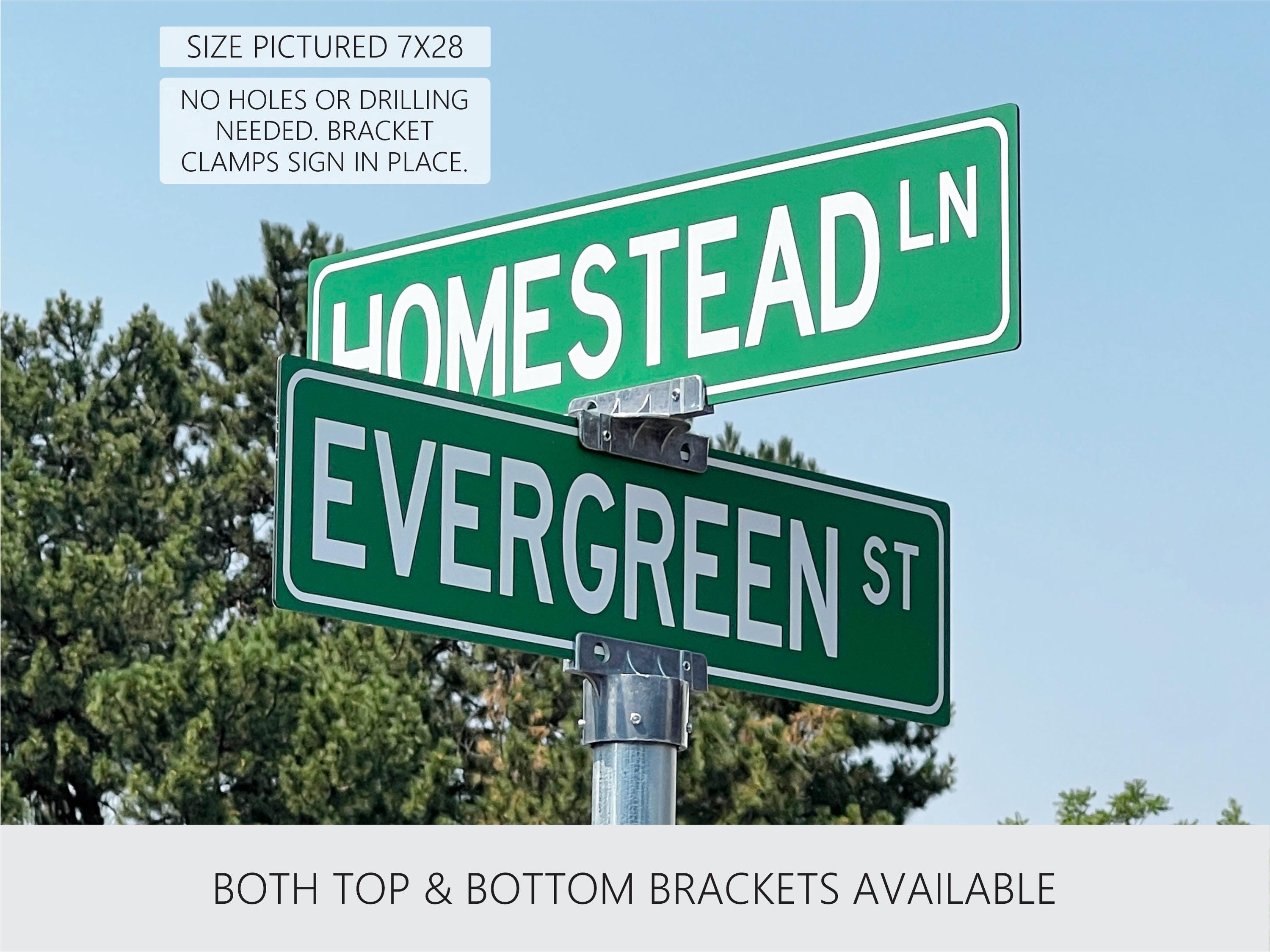 Street Sign Bracket - Etsy