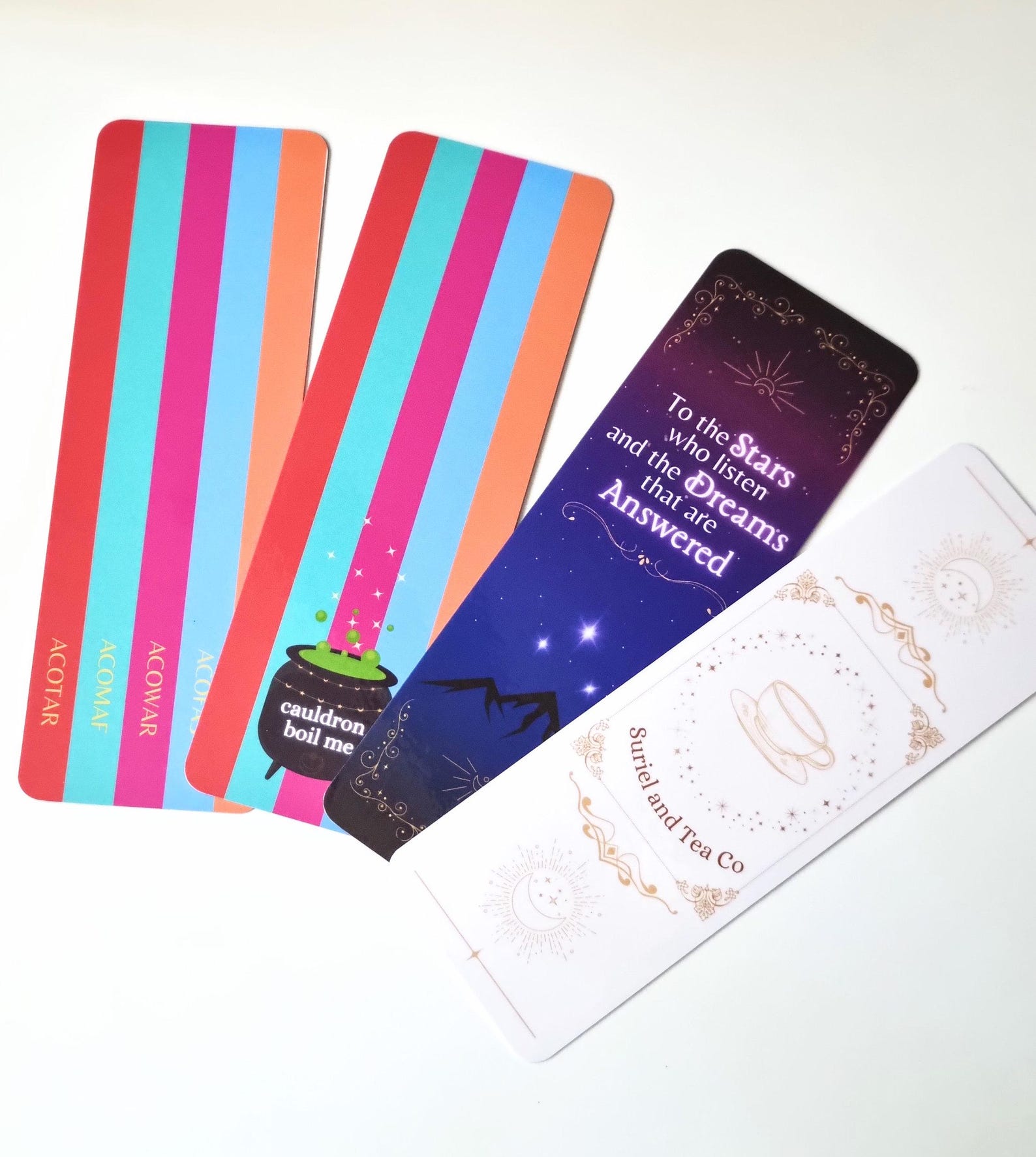 Handmade Bookmarks Favorite Book Themed Bookmarks Bookish Must Have ...