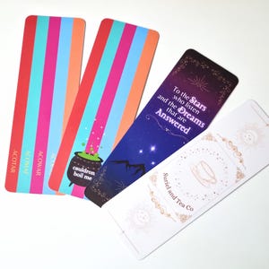 Handmade Bookmarks Favorite Book Themed Bookmarks Bookish Must Have ...
