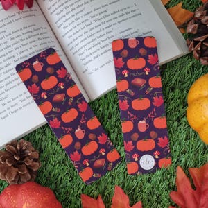 Fall Autumn Bookmarks Bookish Must Have Laminated Bookmarks Glossy and ...