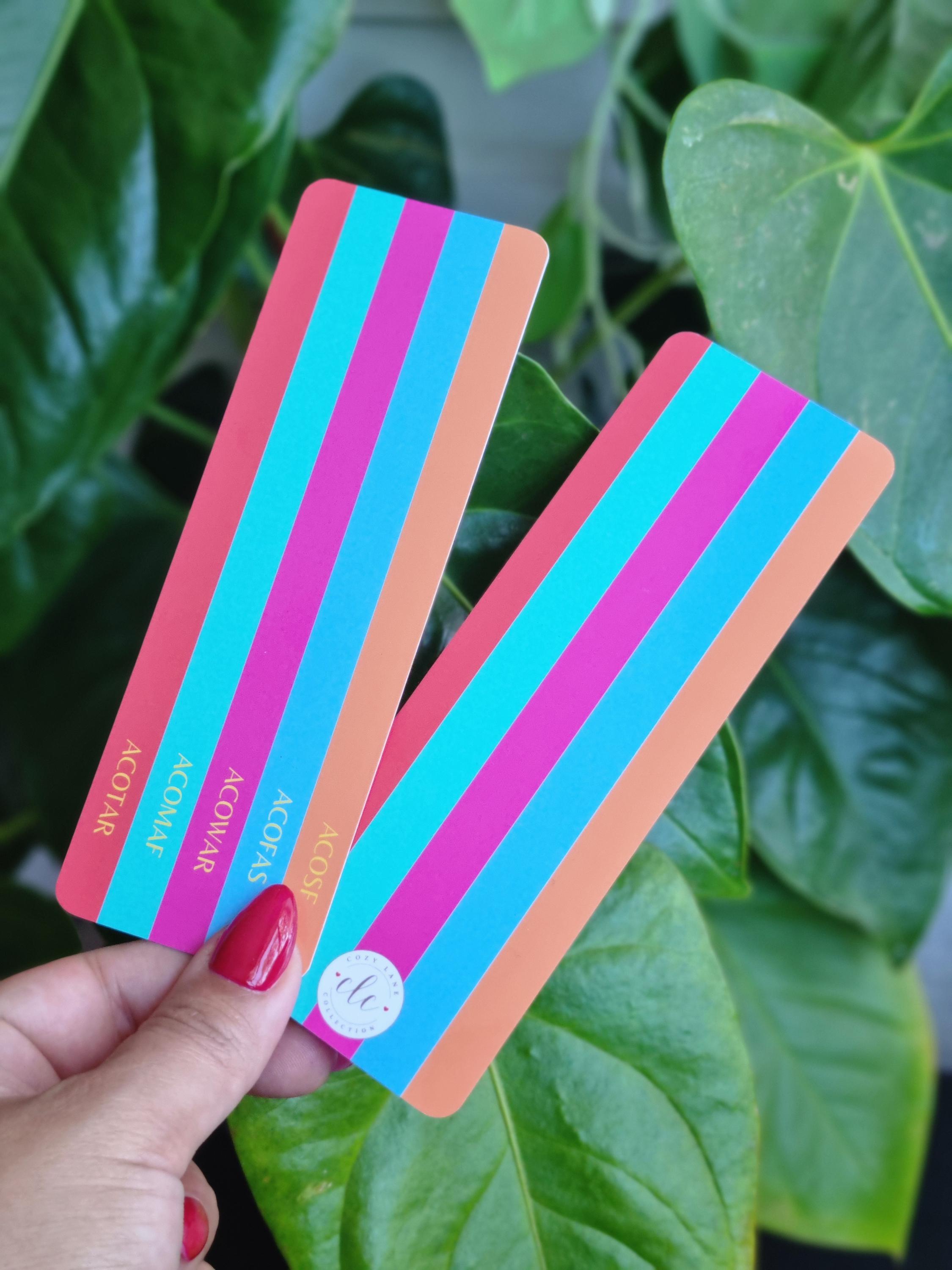 Handmade Bookmarks Favorite Book Themed Bookmarks Bookish Must Have ...
