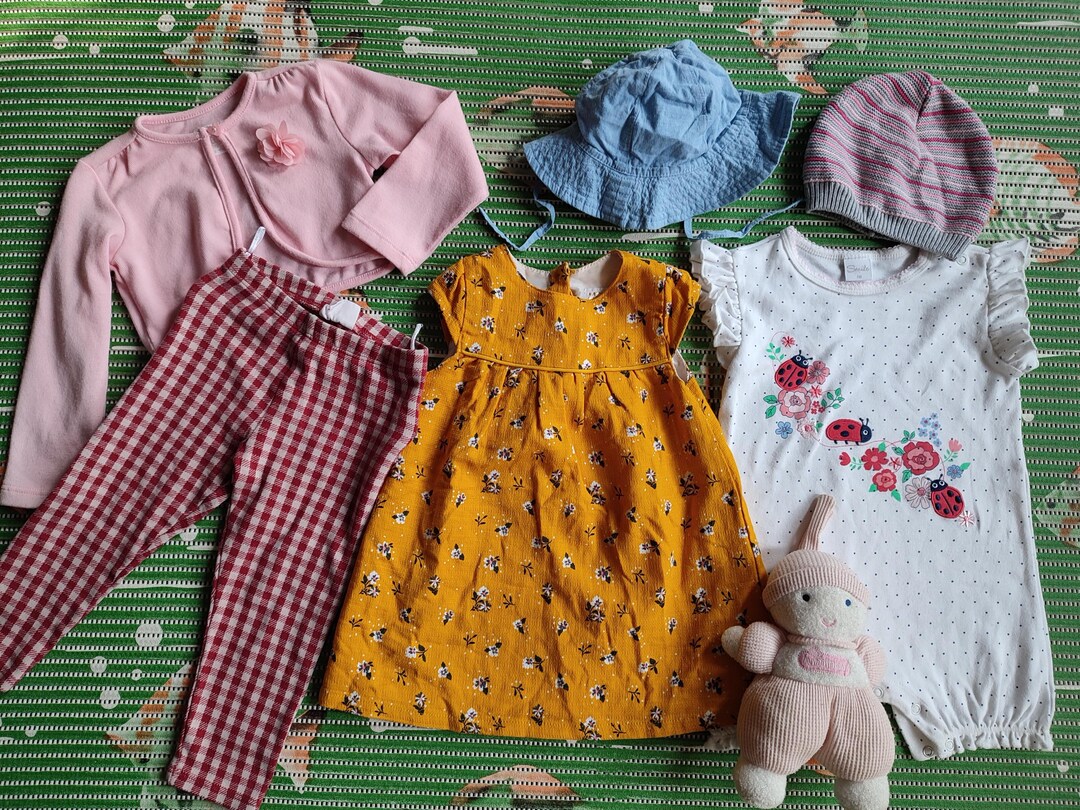 90s Lot of 7 Baby Girl Spring Summer Clothes 12-18 Months. - Etsy