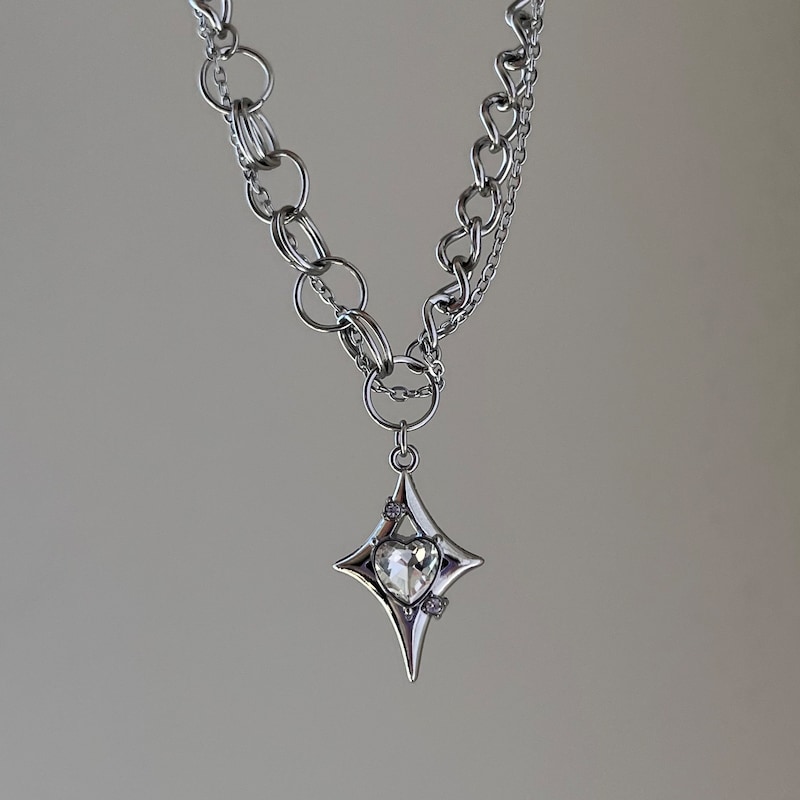 Punk Cyber Necklace - Etsy