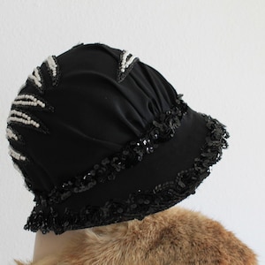 1920s Gala Event Hat Summer Wide Brim Hat Cloche Costume Flapper Garden ...