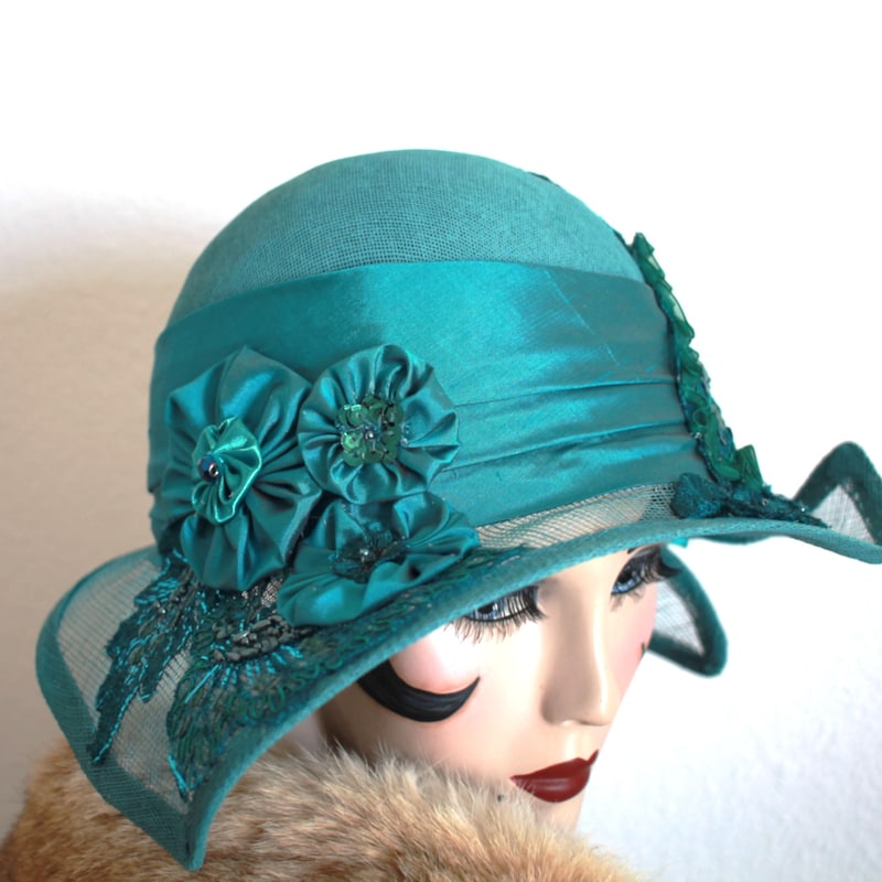 1920s Flapper Hat - Etsy