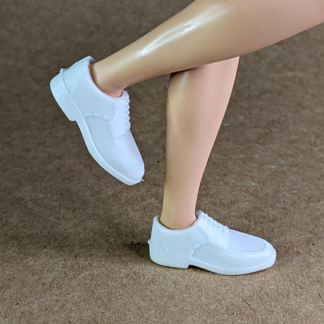 Classic White Resin Shoes for 1/6 Scale Male Dolls - Etsy