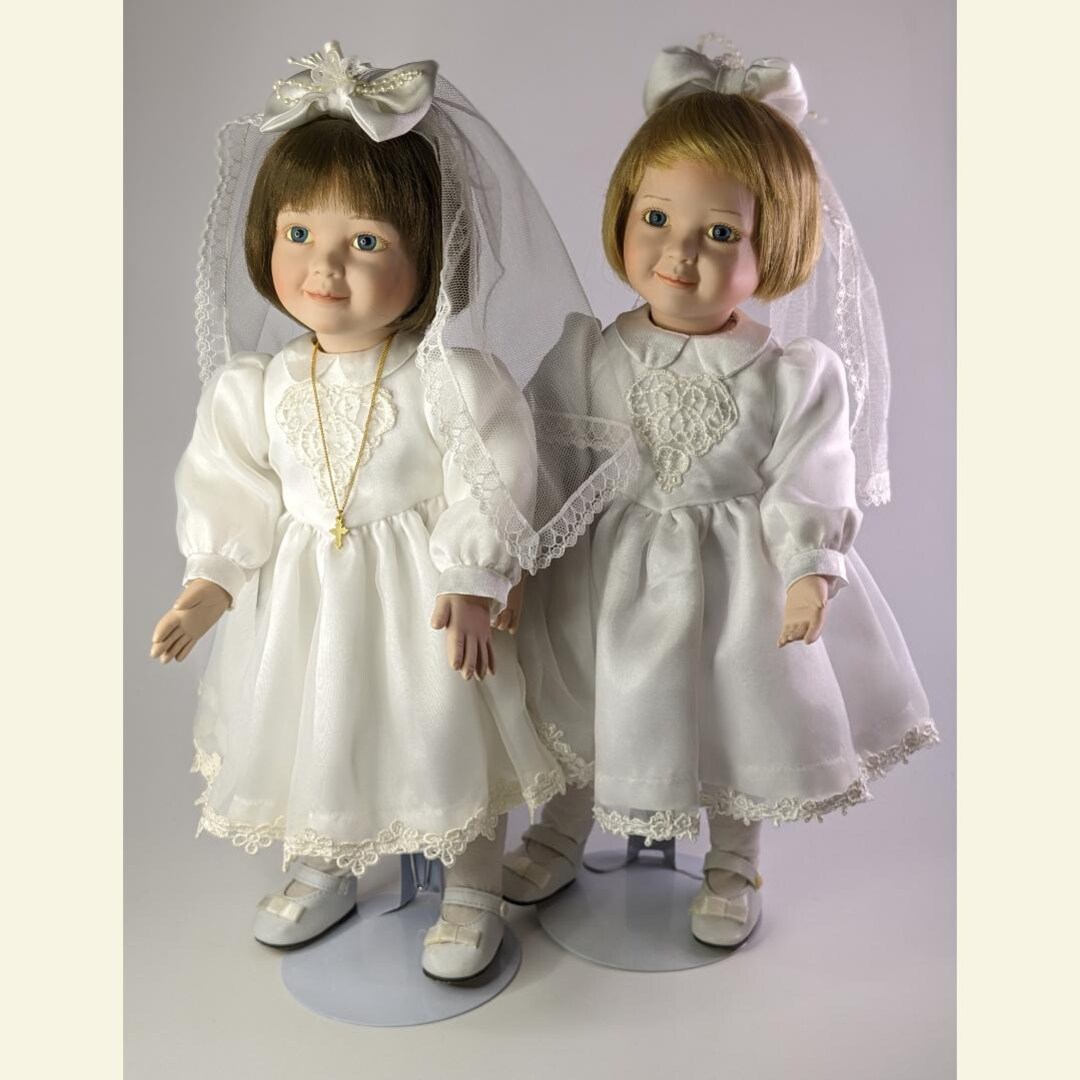 Vintage Porcelain Doll first Communion by Ashton-drake Galleries ...