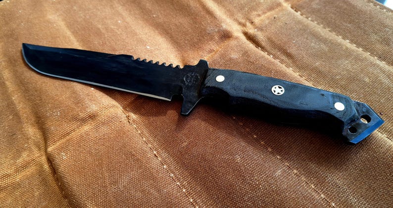 Military K-bar Style Tactical Knife - Etsy