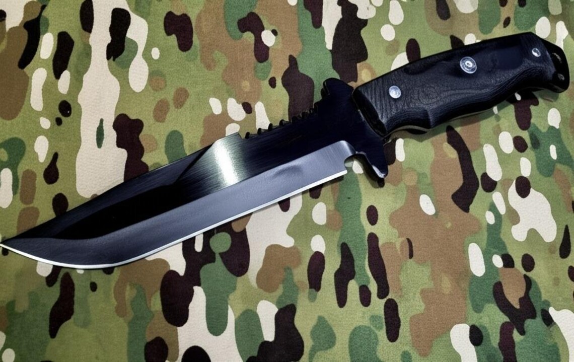 Military K-bar Style Tactical Knife - Etsy