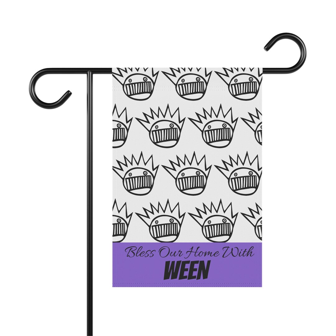 Bless Our Home With WEEN Garden & House Banner, Garden Flag - Etsy