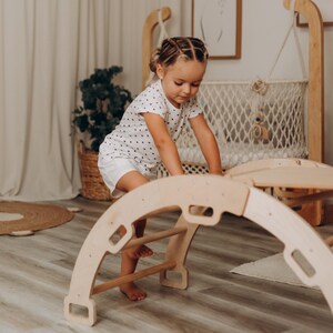 Montessori Climber, Toddler Furniture, Climbing Triangle, Baby Swing ...