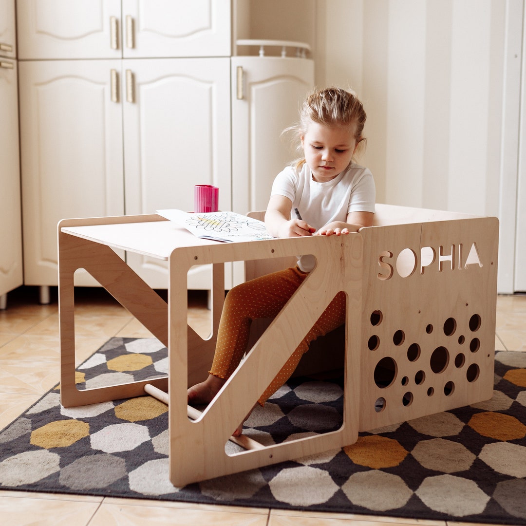 Toddler Furniture, Montessori Table, Table for Kids, Table and Chairs ...