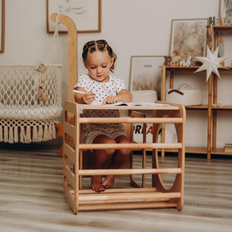 Montessori Climber, Toddler Furniture, Climbing Triangle, Baby Swing ...