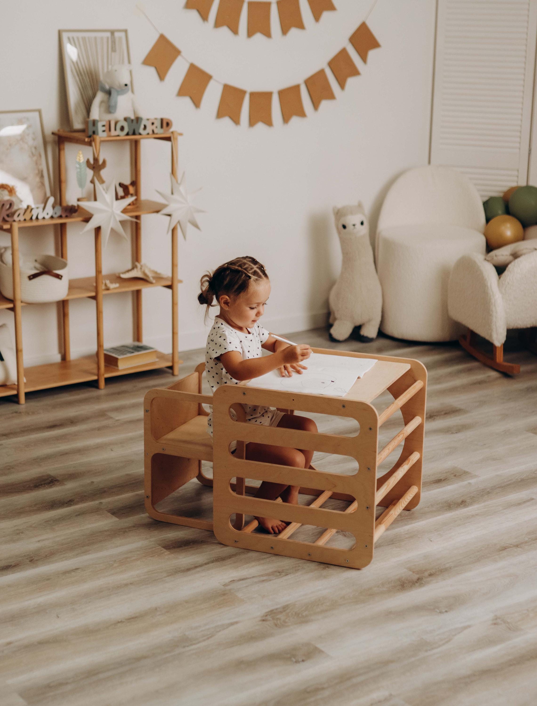 Active Cube Climbing Frame Set, Toddler Furniture, Play Table for Kids ...